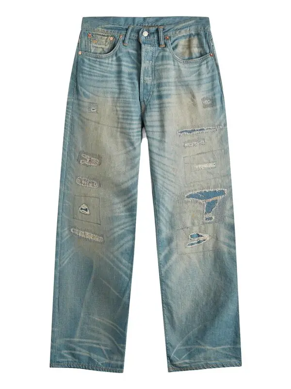 Ralph Lauren Vintage 5 Pocket Relaxed Fit Jeans - Plainfield Wash