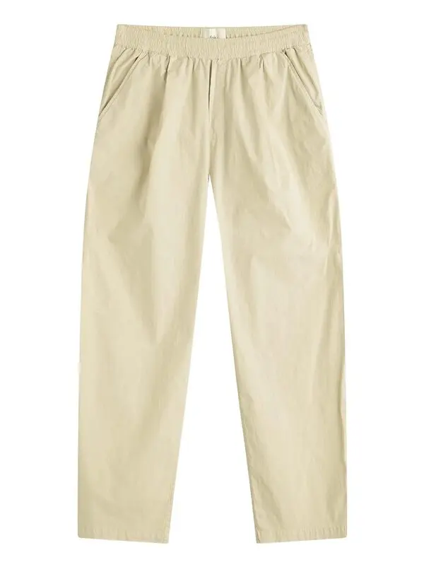Folk Drawcord Loose Trousers - Light Stone