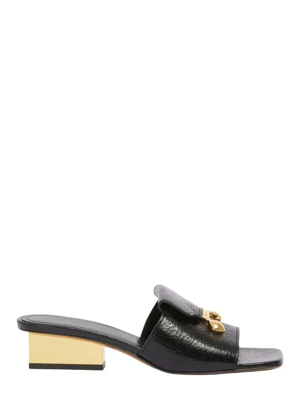 Marni Leather Sandals - Black