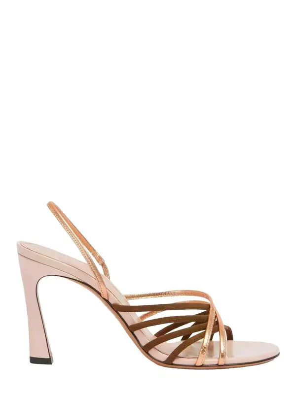 Marni New Wave Leather Sandals - Brown
