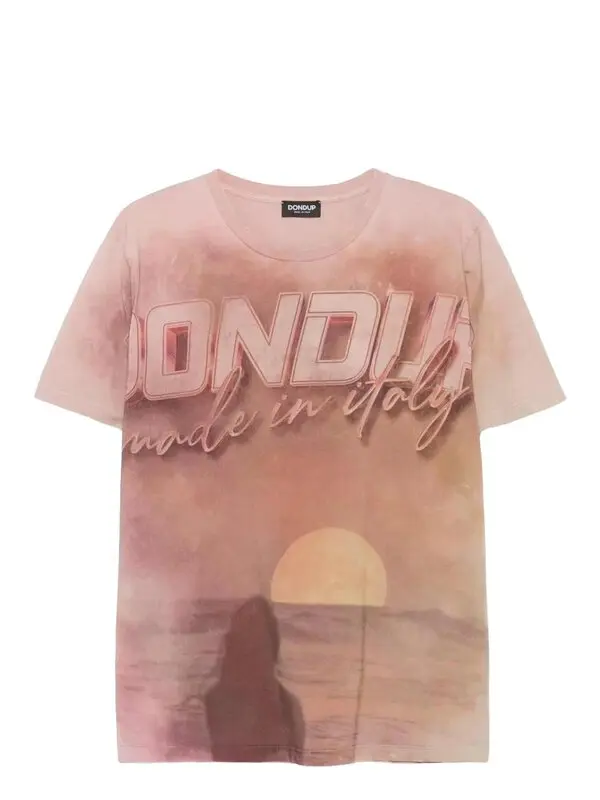 DONDUP Logo-print T-shirt - Pink