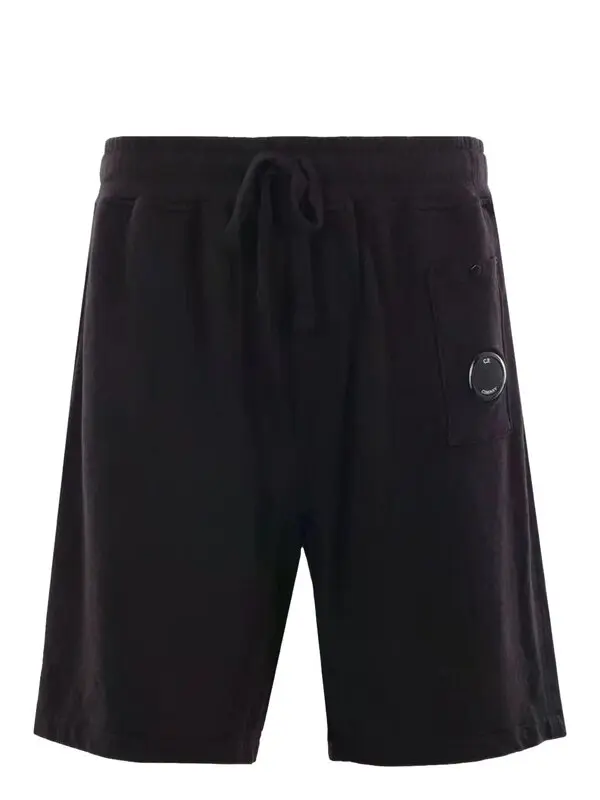 C.P. COMPANY Cotton Shorts - Black