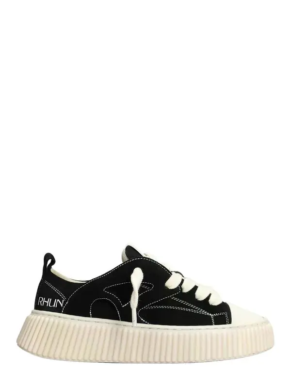 RHUN Leather Sneakers - Black