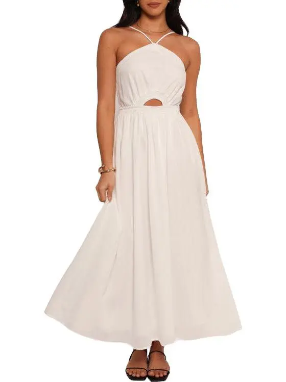 PETAL & PUP Madi Maxi Dress - White