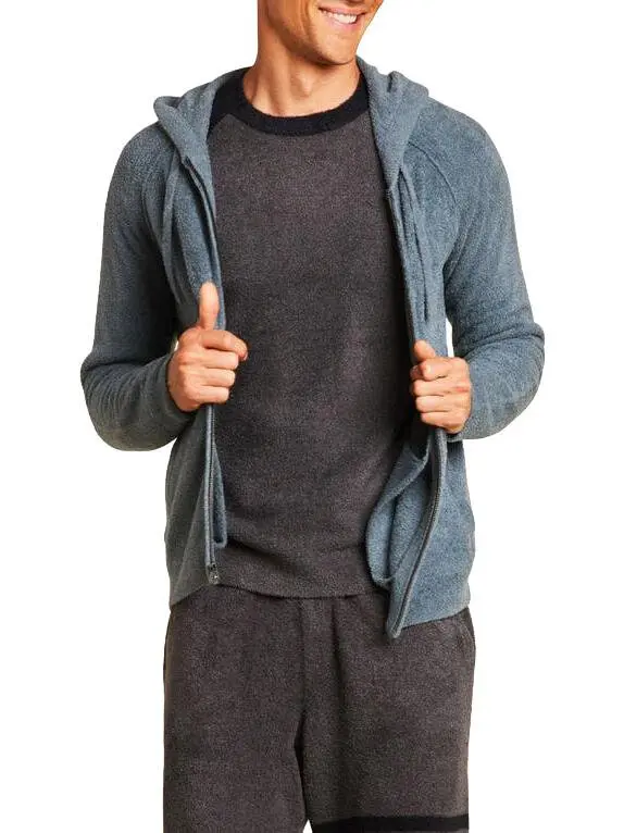 Barefoot Dreams Cozychic® Lite® Zip Hoodie - Blue Cove