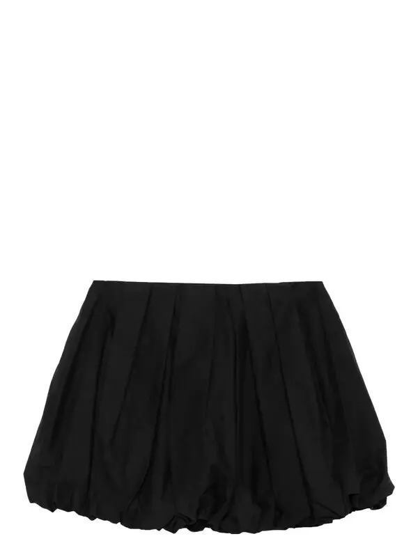 Pinko Poplin Mini Skirt - Black