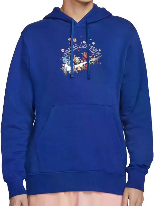 Nike Sportswear Club Royal Fleece Hoodie - Blue