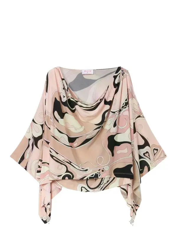 Emilio Pucci Orchidee Top - Neutrals