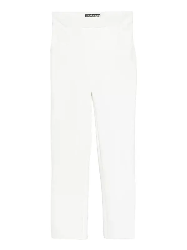 Chiara Boni La Petite Robe Tapered Trousers - White