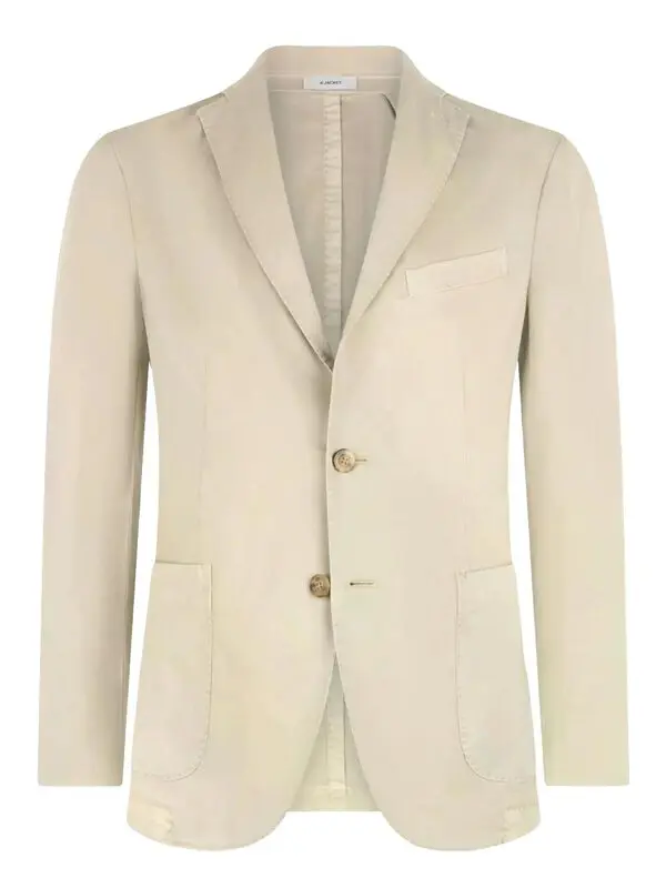 Boglioli Cotton-blend Blazer - Neutrals