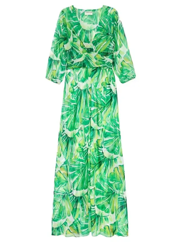 Chiara Boni La Petite Robe Toki Maxi Dress - Green