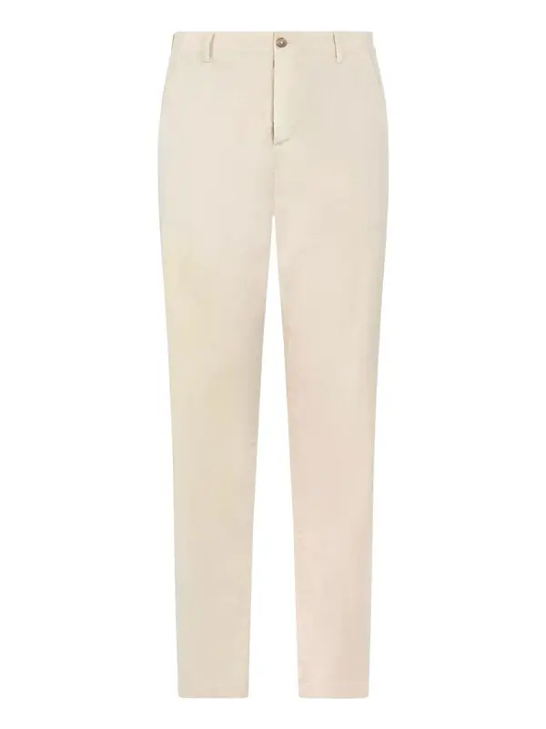 Boglioli Garment-dyed Trousers - White