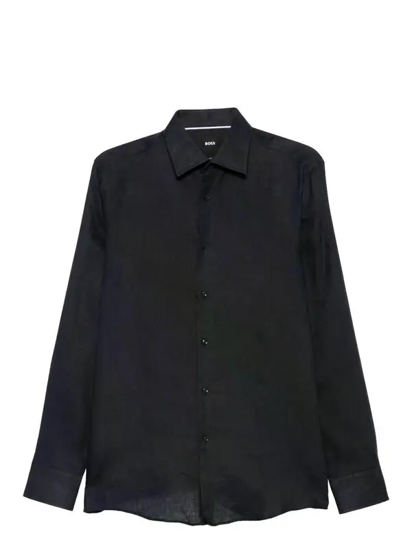 BOSS Linen Shirt - Blue