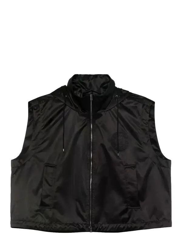 Fendi Satin Gilet - Black