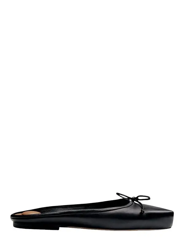 Jacquemus Les Mules Plates Ballet - Black