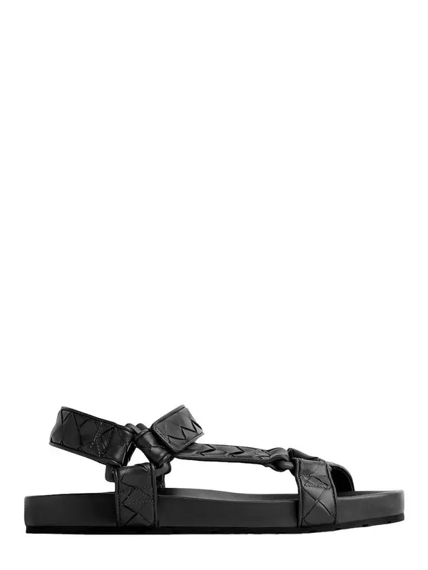 Bottega Veneta Trip Sandal - Black