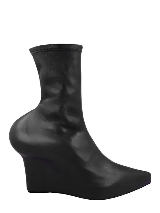 Givenchy Wedge Ankle Boots - Black