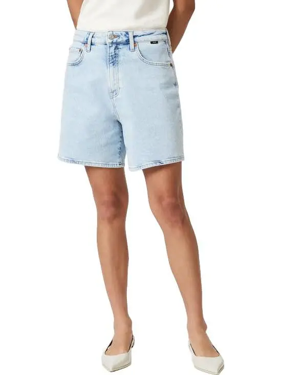 MAVI Heidi High-waist Denim Shorts - Bleached
