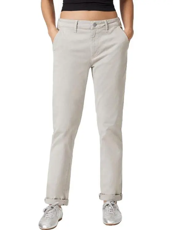 MAVI Kathleen Slim Straight Leg Chinos - Mercury Casual Twill
