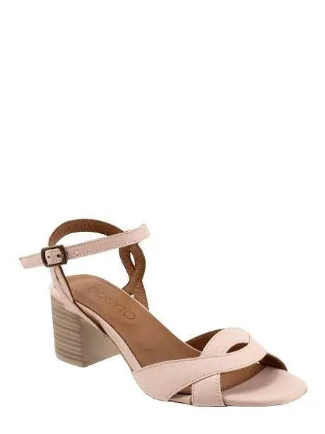 BUENO Roman Ankle Strap Sandal - Pale Pink
