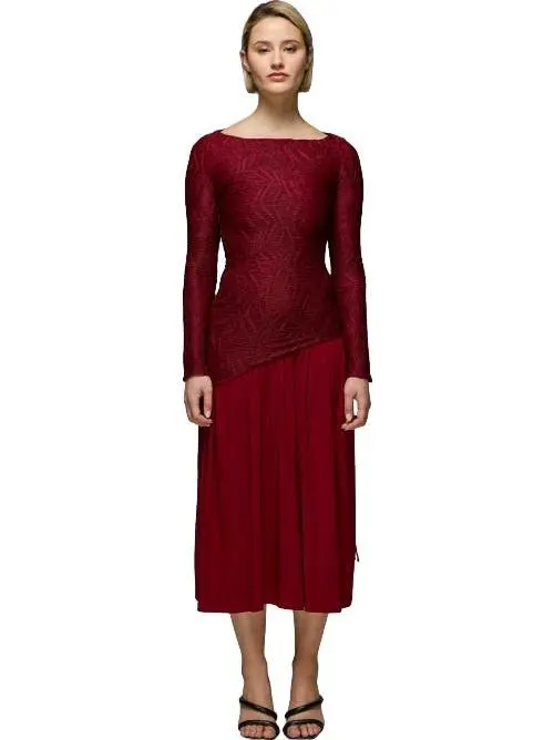 DASKA Meissa Maxi Dress - Wine