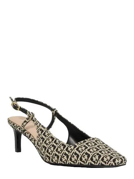 Dune London Dancing Slingback Kitten Heel Pumps - Black