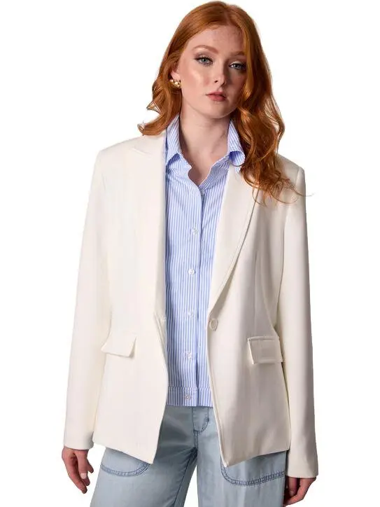 BLUE REVIVAL Helen Blazer - Whipped Cream