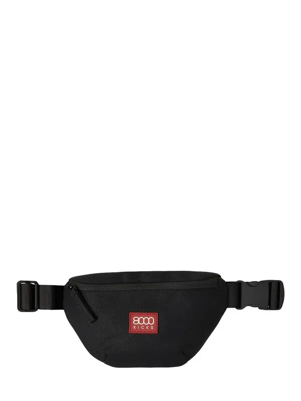 8000KICKS Hemp Fanny Pack - Black