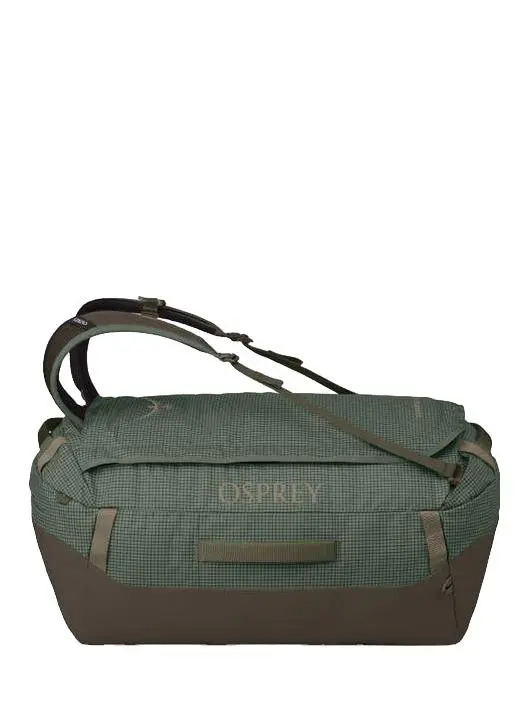OSPREY Transporter 65-liter Duffle Luggage - Pine Leaf/earl Grey