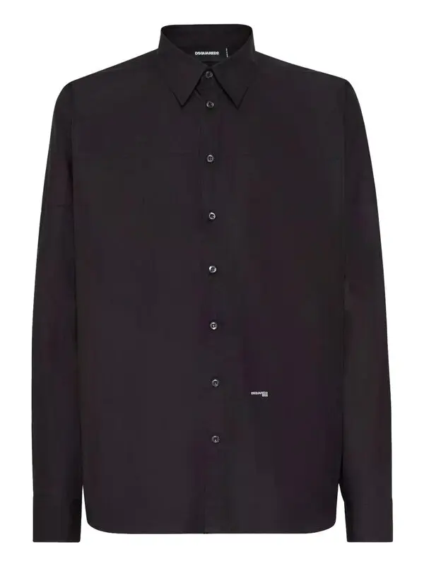 Dsquared2 Drop Shoulder Shirt - Black