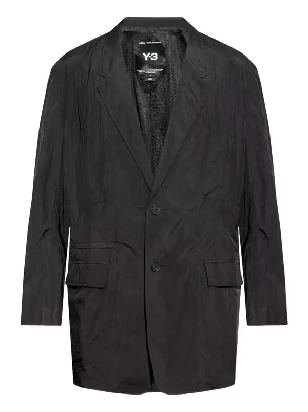 Y3 Single-breasted Blazer - Black