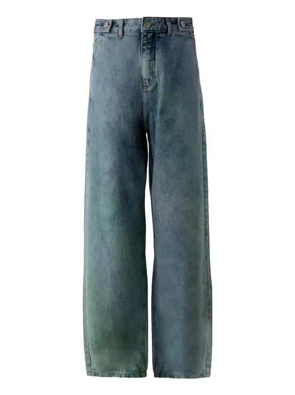 MISCI Chanfro Wide-leg Jeans - Blue