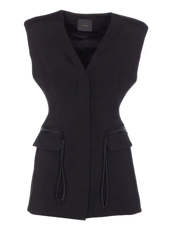 Pinko Gitana Vest - Black