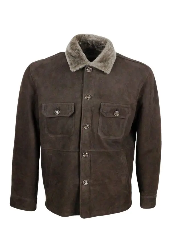 BARBA NAPOLI Jacket - Brown