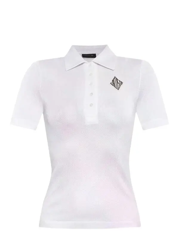 Lacoste Logo-patch Polo Top - White