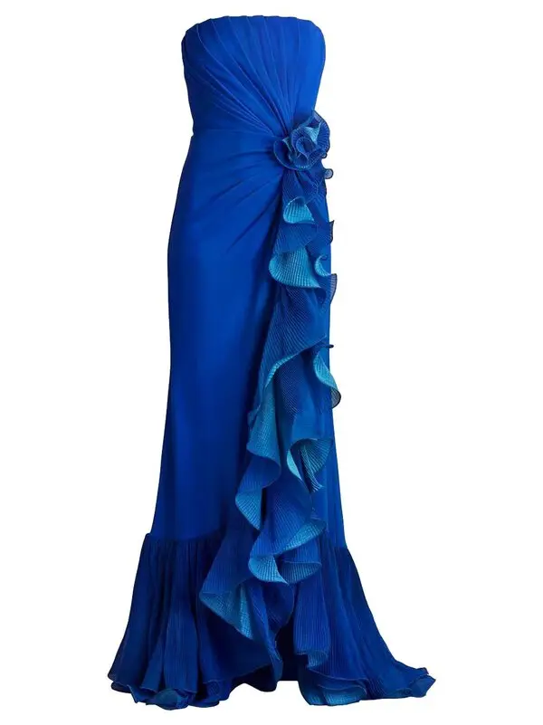 Tadashi Shoji Leith Gown - Blue