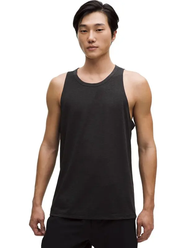 Lululemon Mile Maker Lightweight Tank - Heathered Black