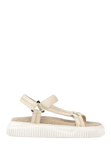 VOILE BLANCHE Leather Sandals - Grey
