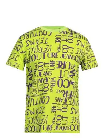 Versace T-shirt Lime Size Cotton - Green