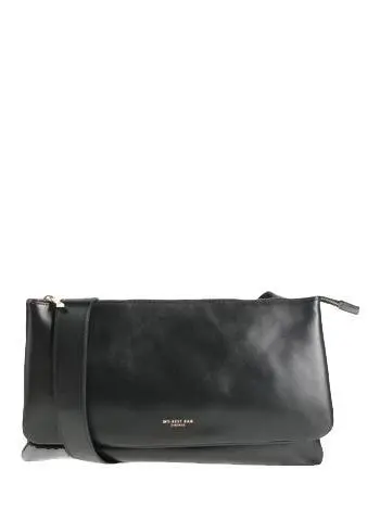 MY BEST BAG FIRENZE Leather Crossbody Bag - Black