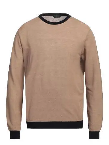 ZANONE Sweater Size Linen, Cotton - Camel