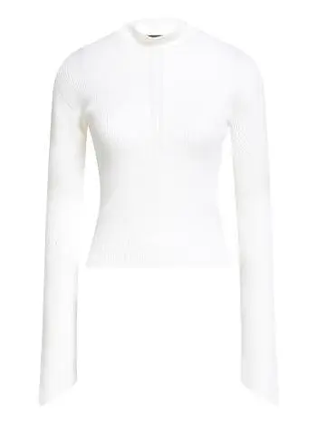 Fabiana Filippi Turtleneck Knit Top - White