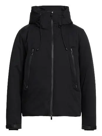 TOMBOLINI Casual Jacket With Hood - Black