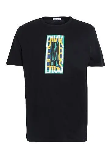 BIKKEMBERGS T-shirt Size Cotton - Black