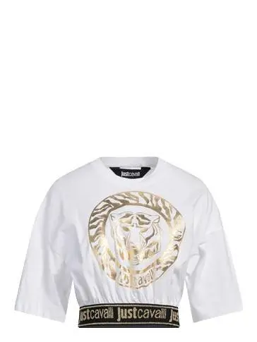 Just Cavalli Logo-print T-shirt - White