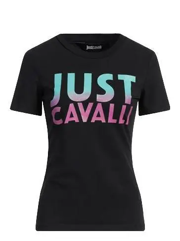 Just Cavalli Logo-print T-shirt - Black