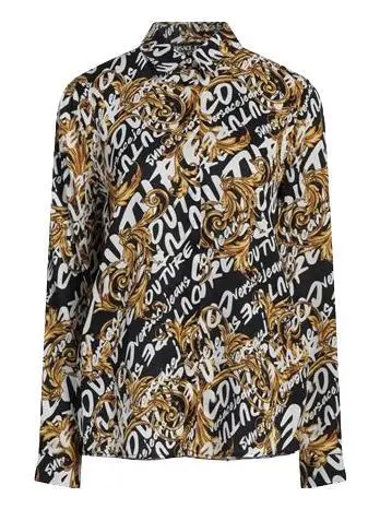 Versace Printed Twill Shirt - Black