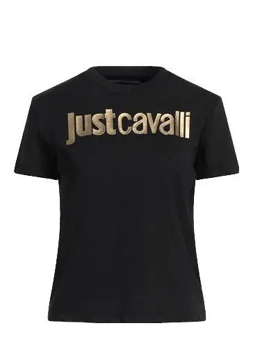 Just Cavalli Logo-print T-shirt - Black