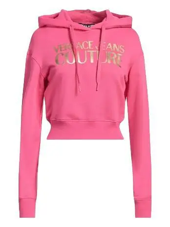 Versace Cotton Elastane Sweatshirt - Fuchsia