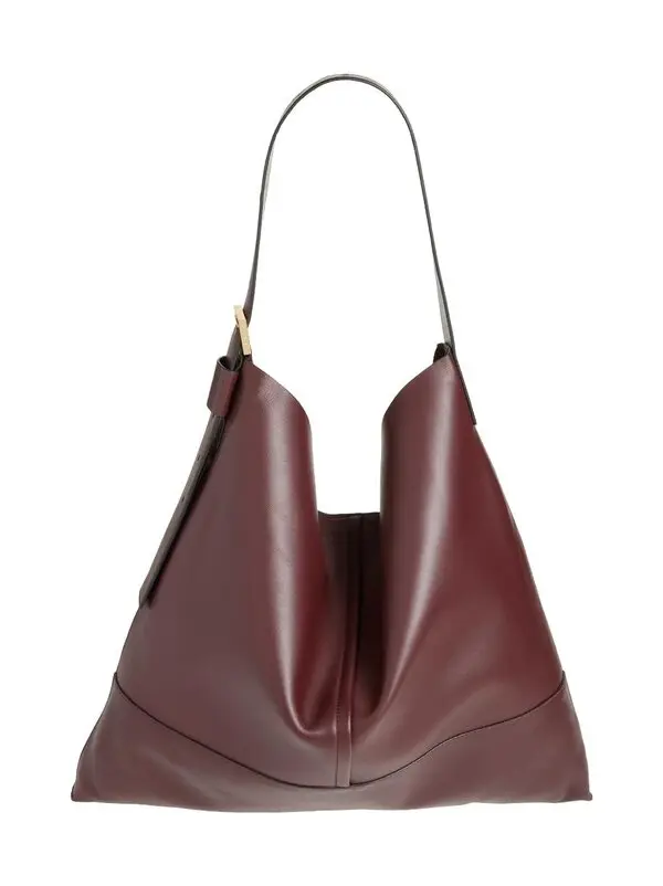 ALLSAINTS Asha Shoulder Bag - Dark Red